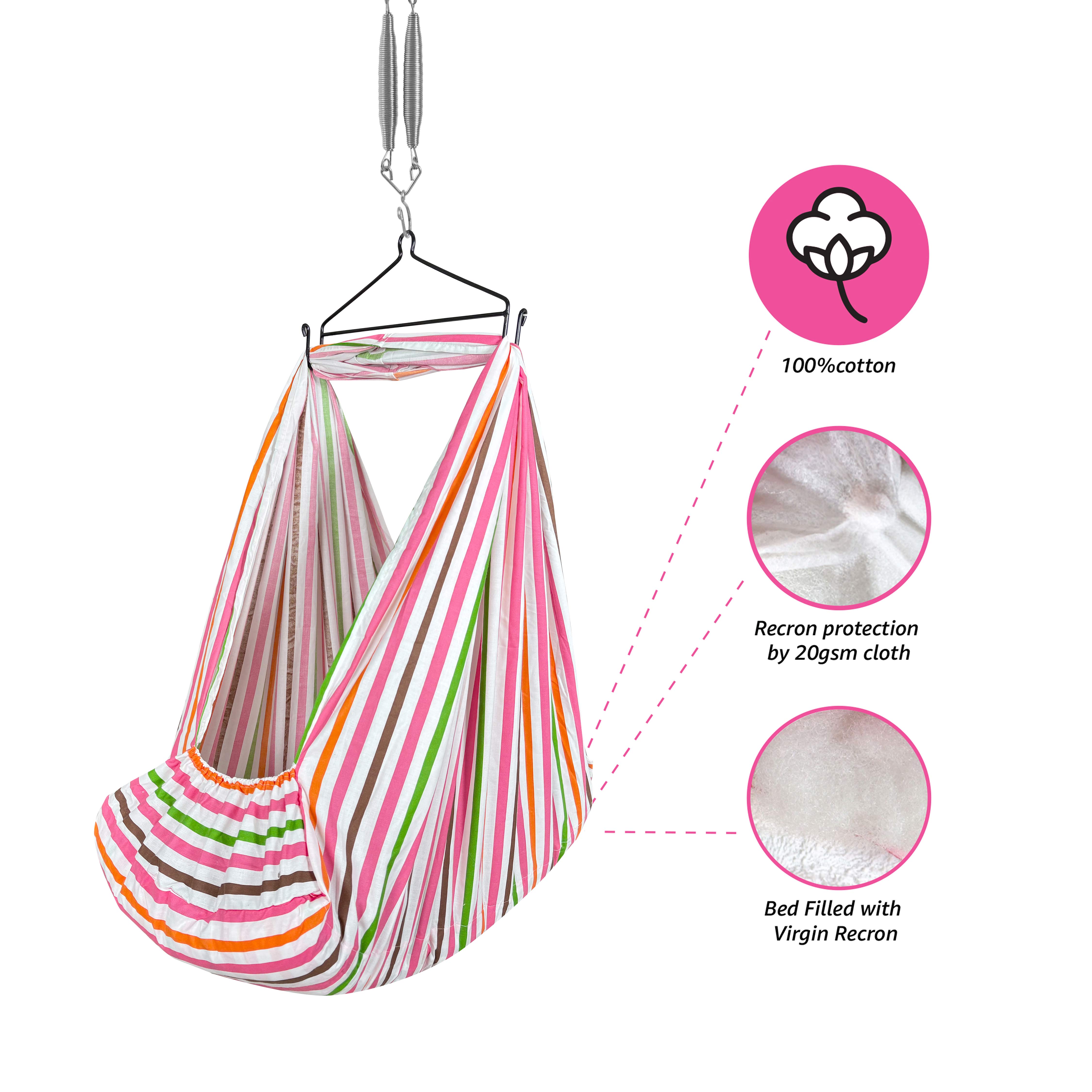 Baby Cradle Line Pink Full Set – beetot