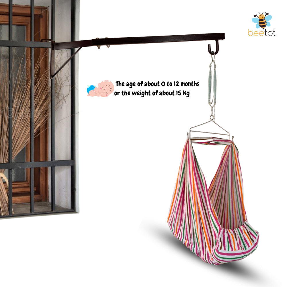 Baby Cradle-Pink Striped – beetot