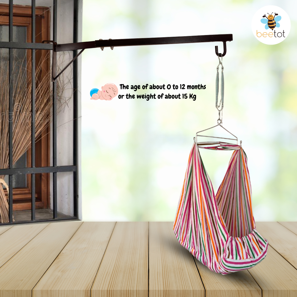 Baby Cradle-Pink Striped – beetot